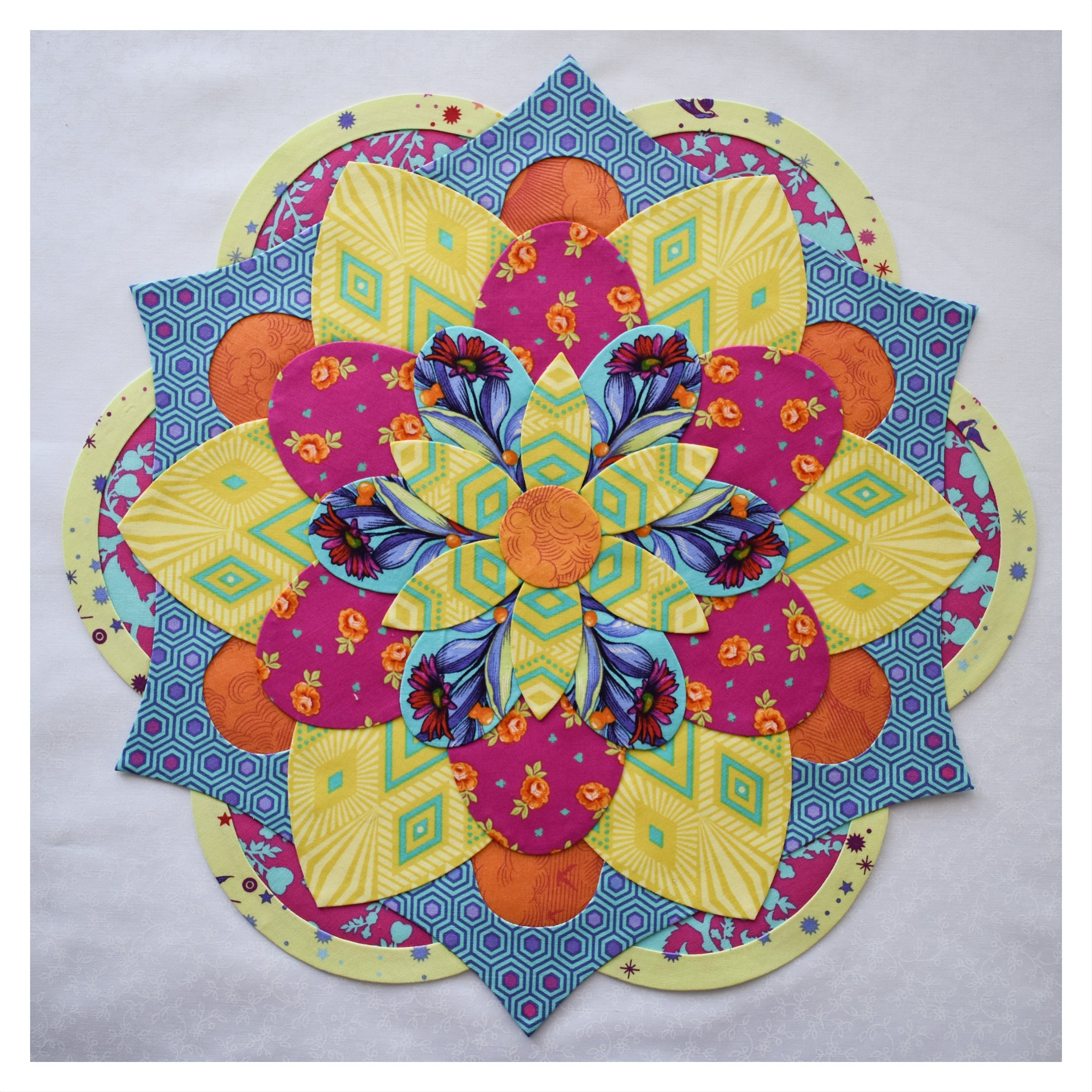Harmony Block of the Month Quilt – Rachelle Denneny Designs