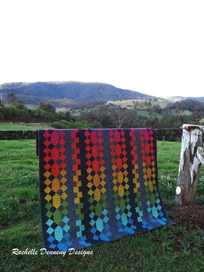 Steps of Colour Paper Pattern Instructions – Rachelle Denneny Designs