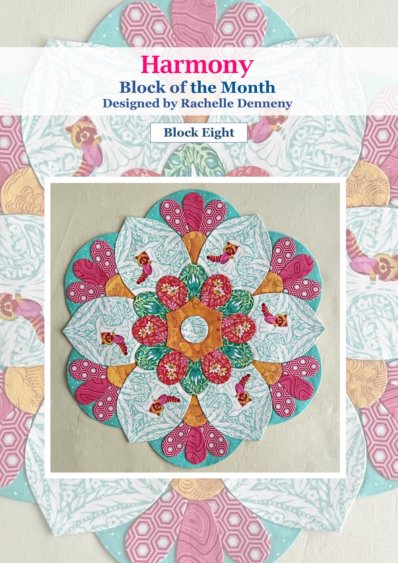 Harmony Quilt - Paper Pattern Books – Rachelle Denneny Designs
