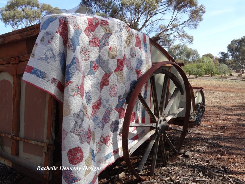 Tiptoe A4 Paper Pattern – Rachelle Denneny Designs