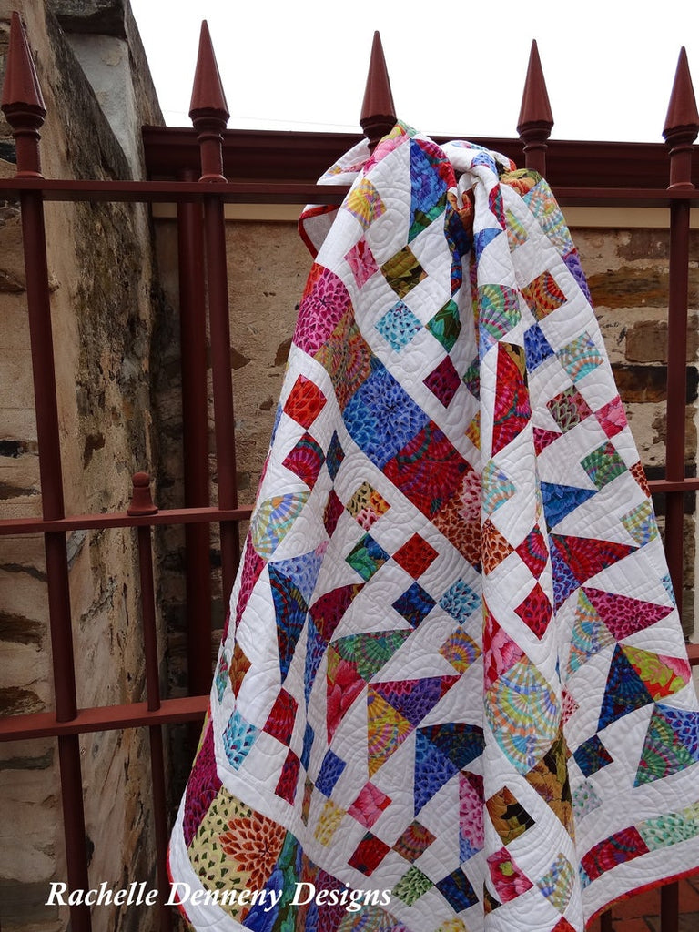 Geese Squared PDF Pattern – Rachelle Denneny Designs