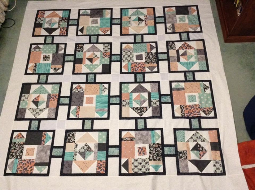 Take Two - Paper Pattern quilt instructions – Rachelle Denneny Designs