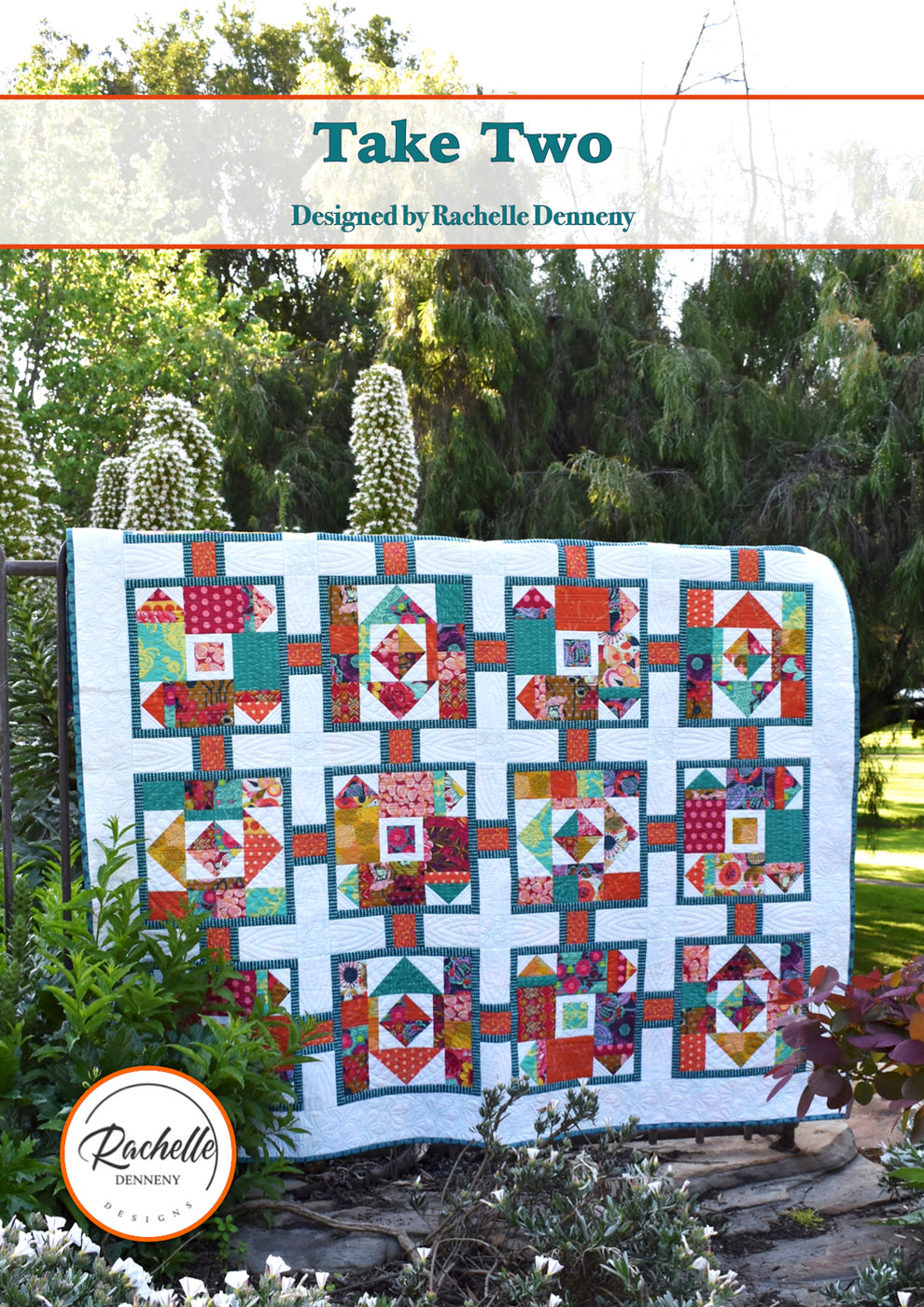 Take Two - Paper Pattern quilt instructions – Rachelle Denneny Designs