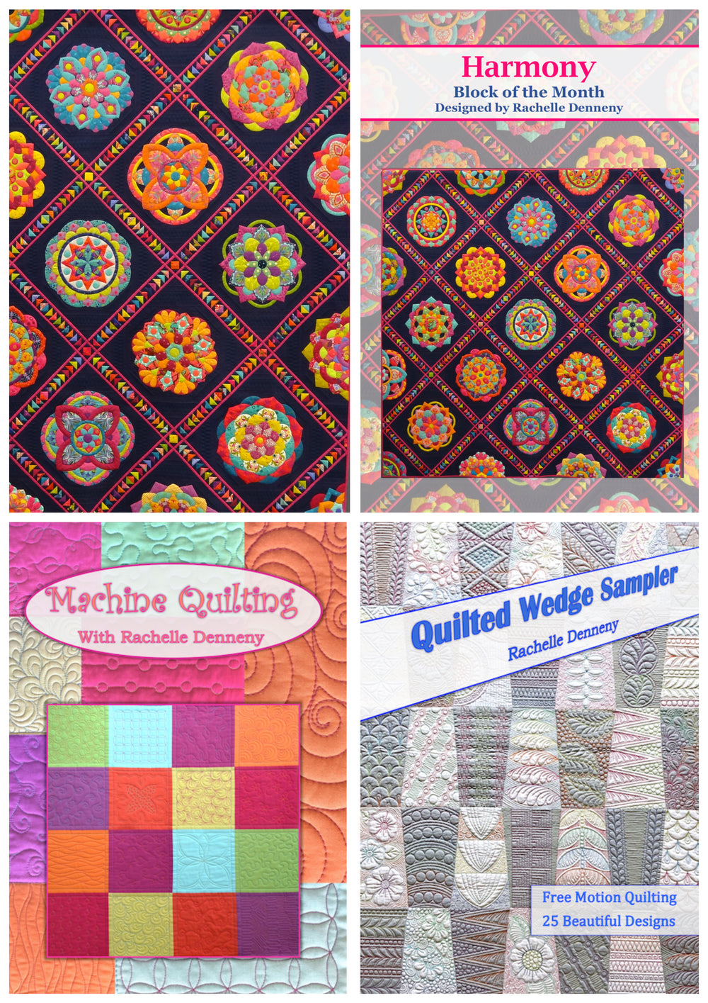 Rachelle Denneny Designs Quilting Patterns, Templates, Books, Classes